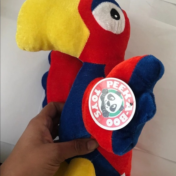 Toys | Peek Aboo Plush Toy Parrot In Multiple Color | Poshmark